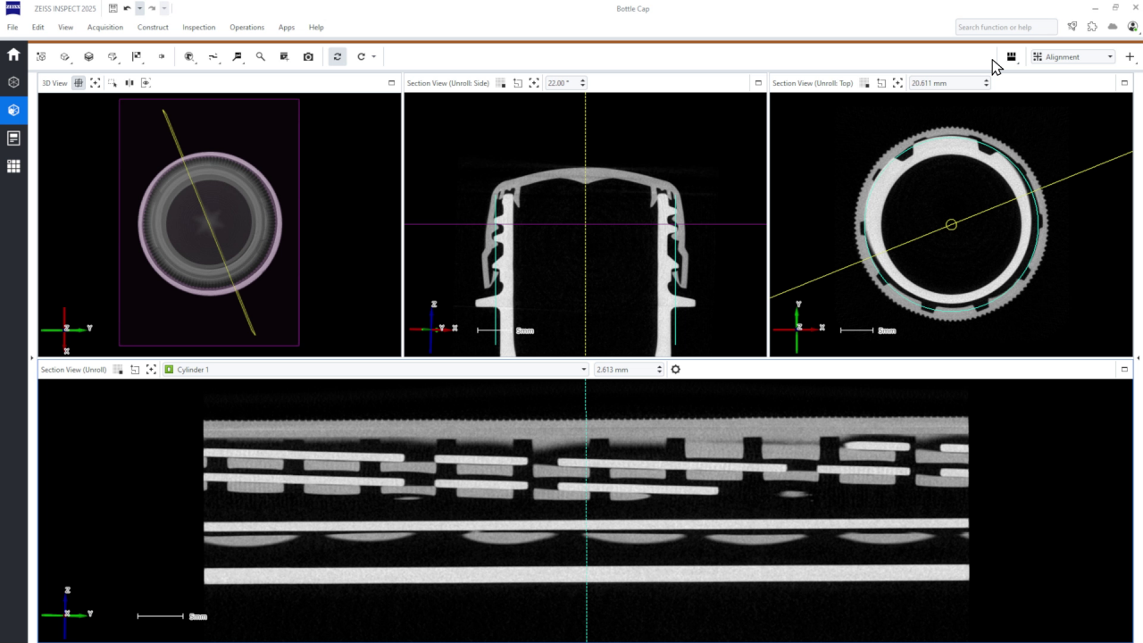 ZEISS INSPECT X-Ray Release 2025: Powerful metrology on your x-ray data