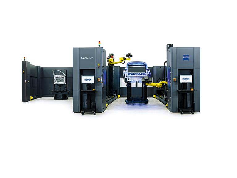 ATOS ScanBox Series 8: Double robot mode | Car body measurement technology