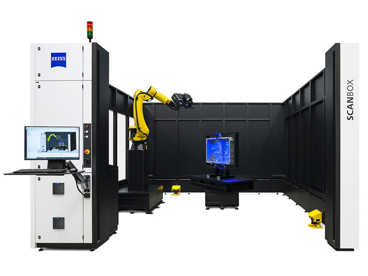 ZEISS ScanBox: Optical 3D coordinate measuring machine | automation