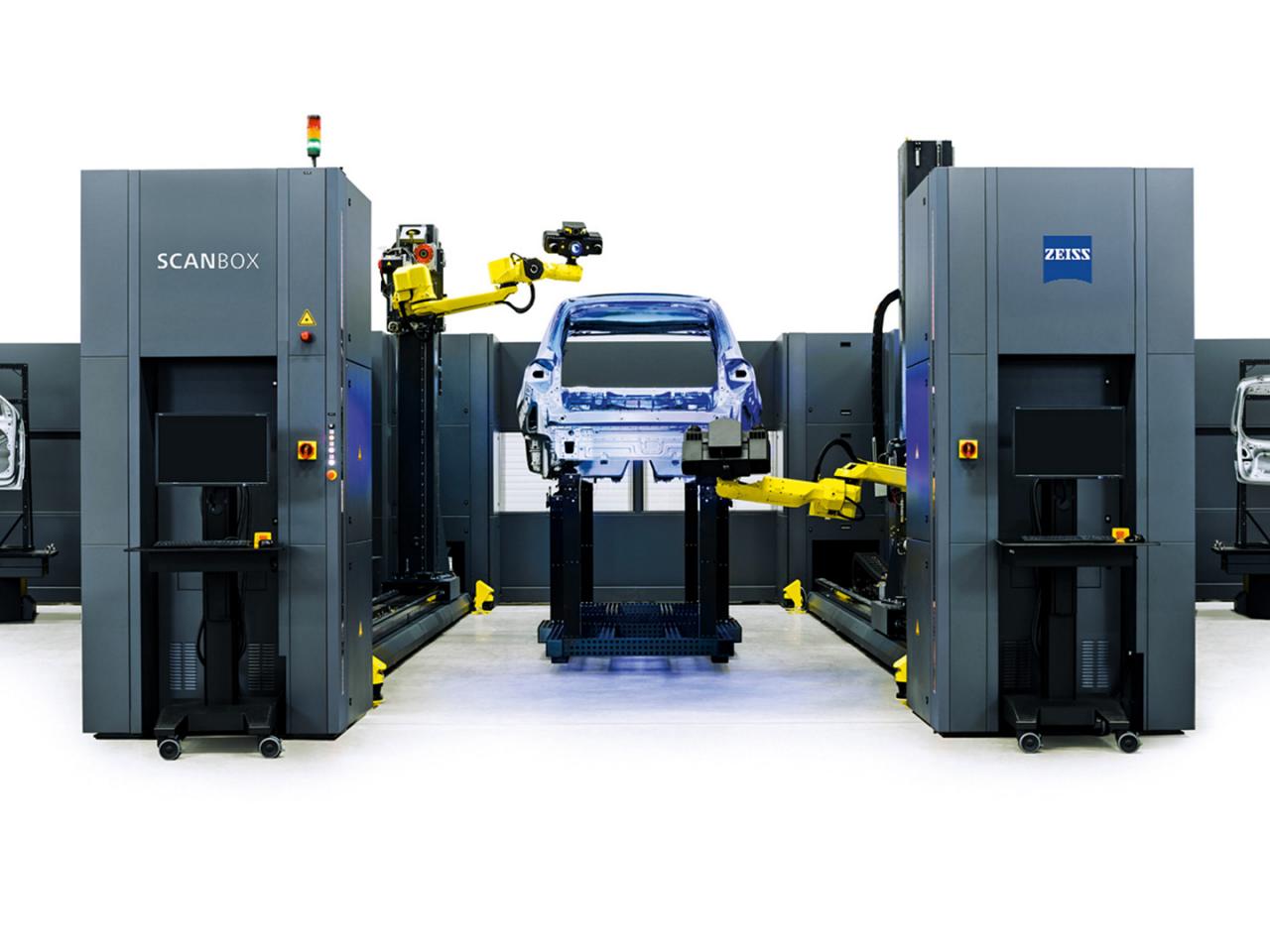 ZEISS ScanBox: Optical 3D coordinate measuring machine | automation