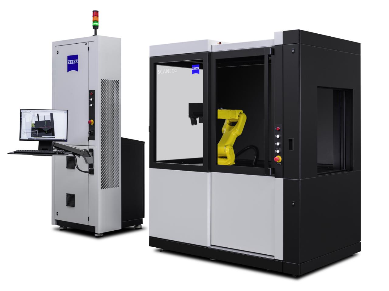 ZEISS ScanBox: Optical 3D coordinate measuring machine | automation